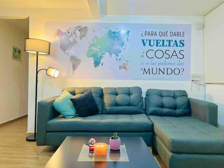 Departamento Luminoso En El Centro Histórico, Cdmx - Mexico City