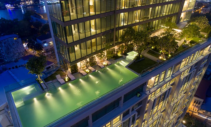 Bangkok City "River&iconsiam View" Marvelous Suite - Bangkok