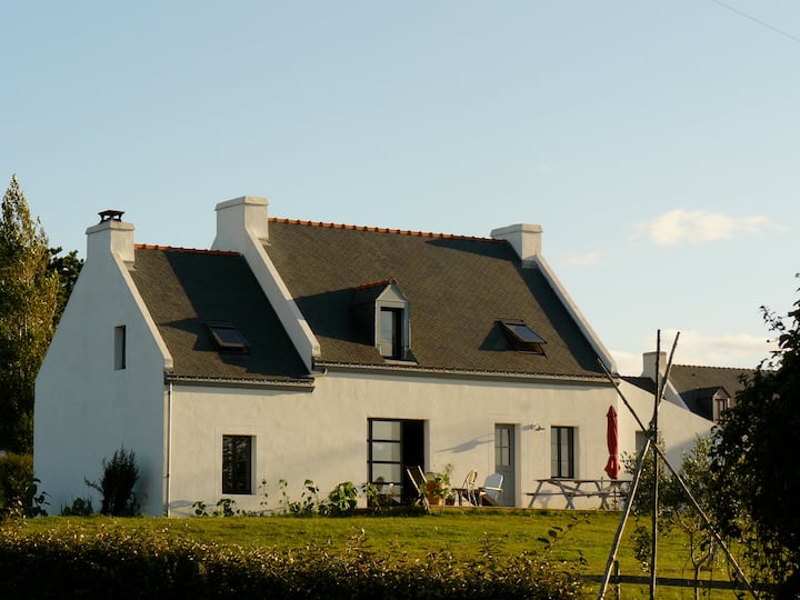 Grande Maison , Jardin Et Vue Mer - Groix