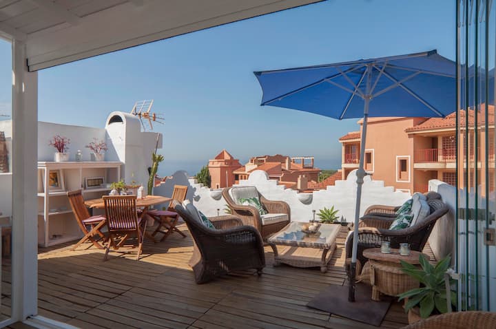 Suitur Idyllic Duplex For Families With Sea Views And Spectacular Terrace - Calahonda