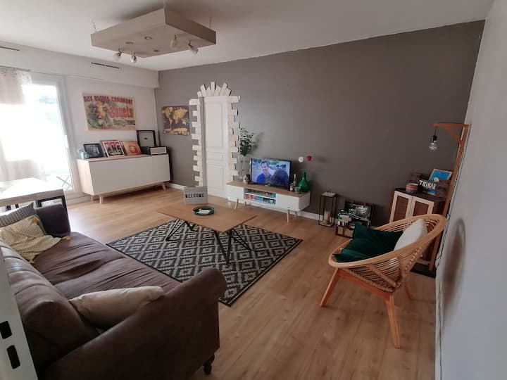 Appartement Cosy De 54m2, Balcon. Exposition Sud. - Nantes