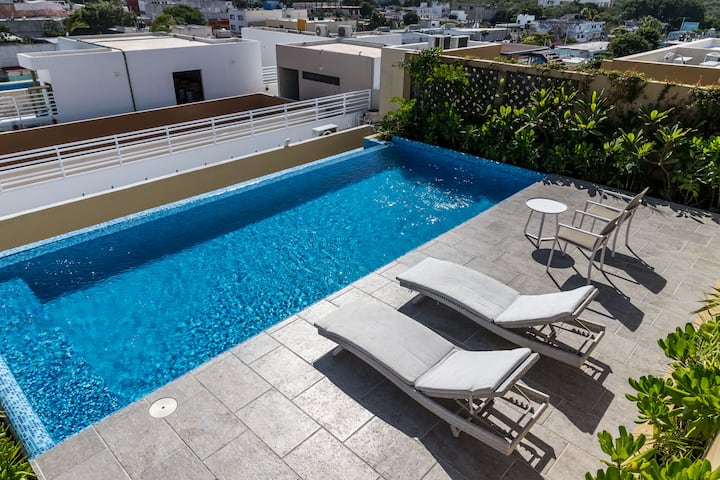 Hermoso Depa Centro Playa Del Carmen 8 - Playa del Carmen