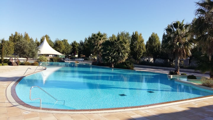 Mobilhome Climatisé 6 Personnes La Carabasse-vias - Vias