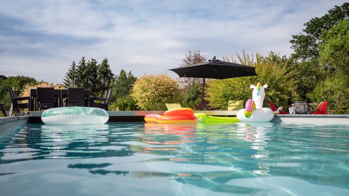 Au Cœur Mary : Appartement Luxueux Avec Piscine - Esneux