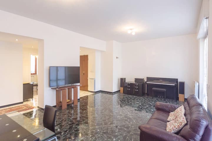 Splendido Appartamento 10 Guests 4 Bedrooms Garden - Gênes