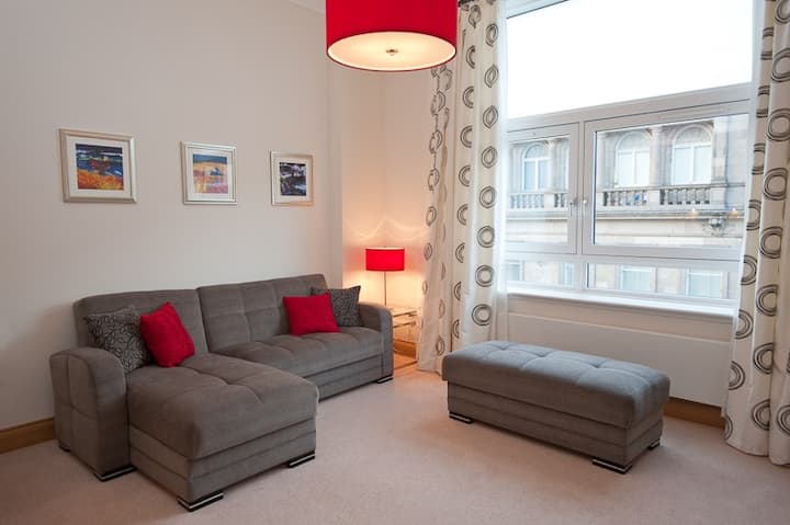 Luxurious Merchant City Pad, Central Location - 글래스고