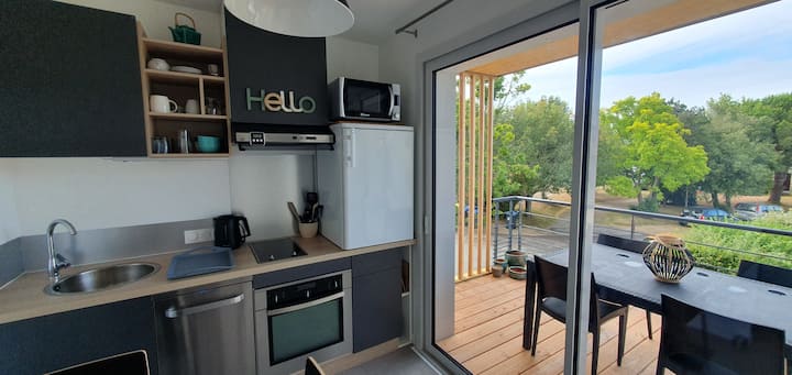 Maison Bois Bretagne 1 Ch. Plage à 500 M 4 Pers - La Baule-Escoublac