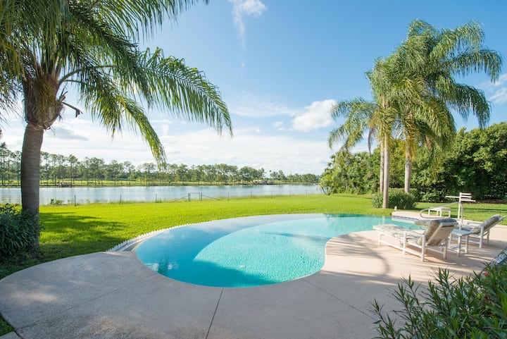 Villa Piscine,  Lac Proche Orlando - Groveland, FL