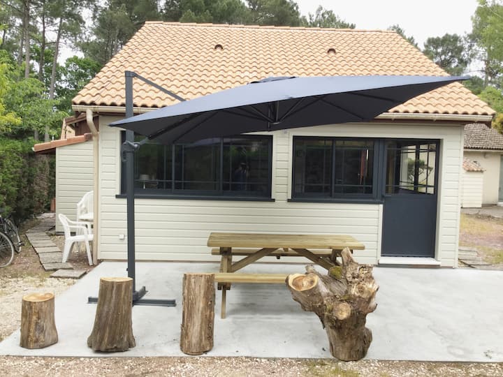 Chalet Bois Village Vacances Khelus - Gujan-Mestras