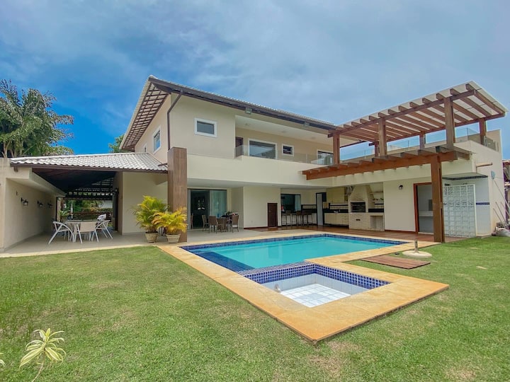 Casa C 5 Suítes Em Guarajuba 200m Da Praia - Bahia (estado)