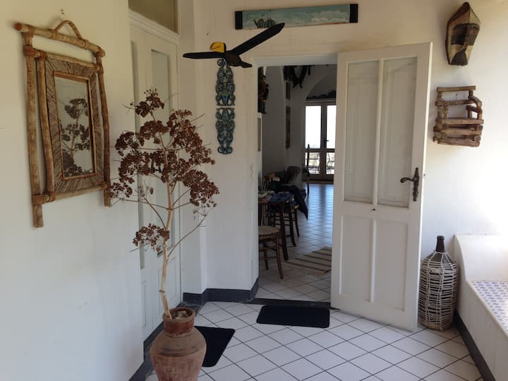 Villa Aeolian Style • Panoramic Terrace • Sea View - Lipari