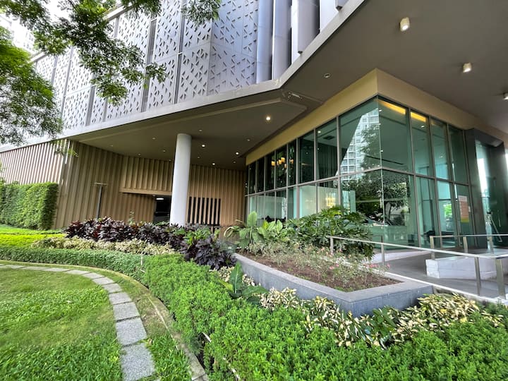 2 . High Floor 曼谷 大皇宫 摩天轮河边夜市 暹罗 唐人街 一卧室 - Bangkok