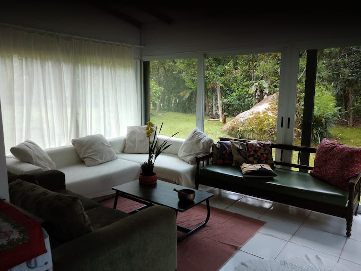 Casa De Campo Com Vista Para O Rio Em Santo Amaro - Águas Mornas