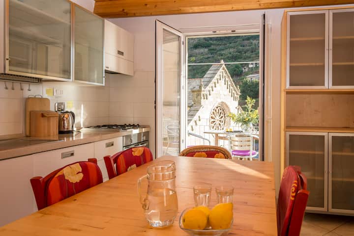 Casa Del Duomo Apt Avec Terrasse A Manarola - Riomaggiore
