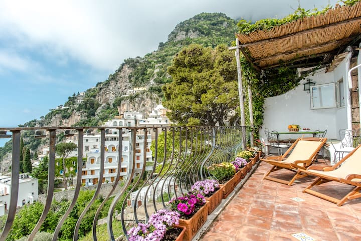 Charming Sea View Apt - Positano