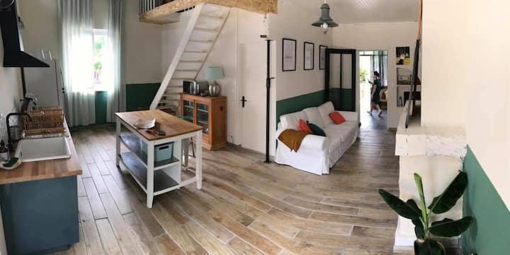 Maison Atypique En Médoc 20 Min Plage - Lesparre-Médoc