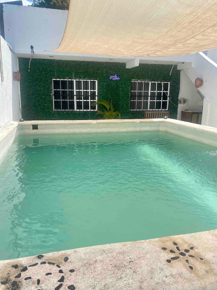 Departamento Estilo Griego Amplio - Playa del Carmen