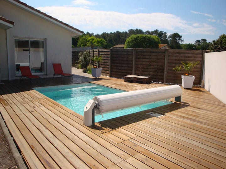 Villa Moderne Climatisée Avec Piscine 2 Chambres - Mios