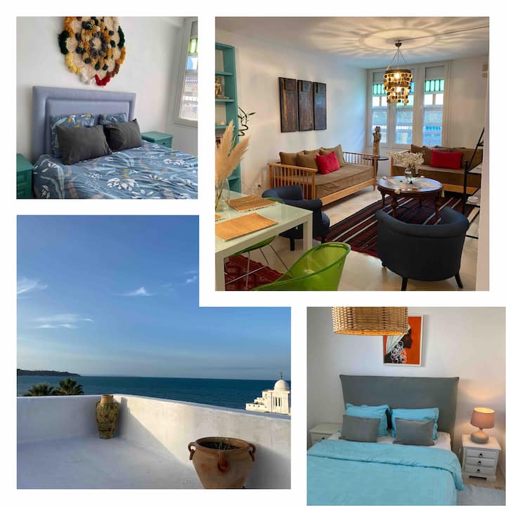 Cosy Bleu Appartement La Marsa Plage - La Marsa