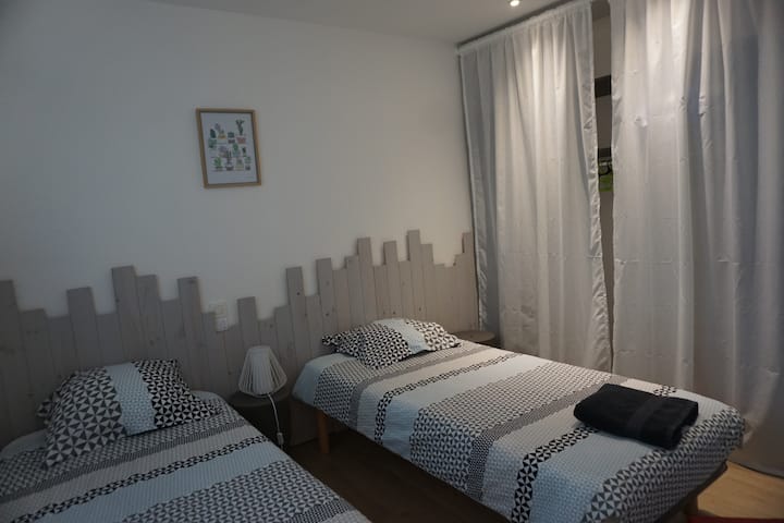 Chambres Lits Jumeaux à 300m Plage Des Estagnots - Seignosse