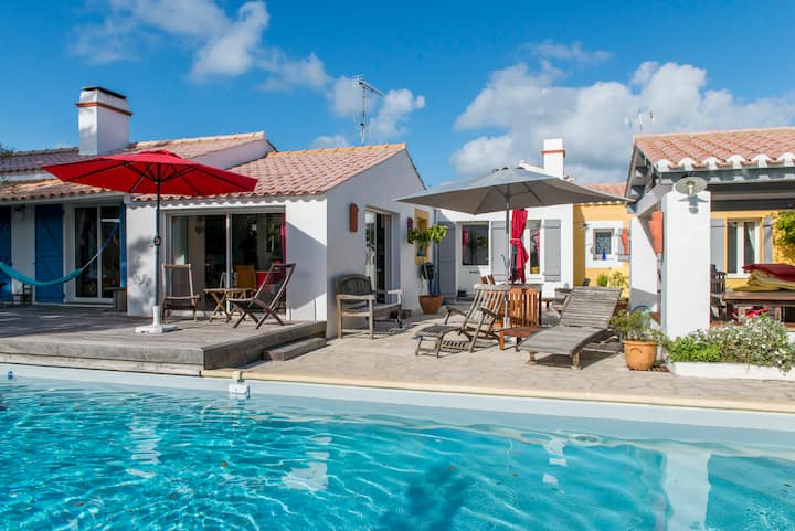Les Yeux Bleus Chambre "Marine" - Noirmoutier-en-l'Île