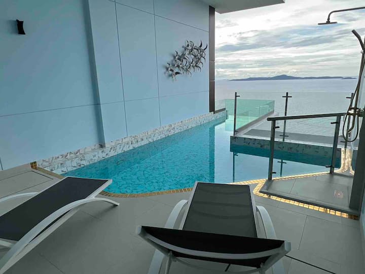 Luxurious New Ocean View Room/59f Seaview Pool - Pattaya City