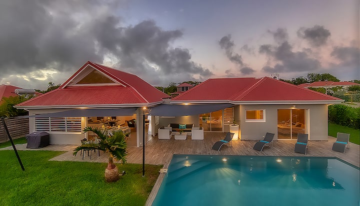 Villa Haut De Gamme "Bleu Caraibes" - Saint-François