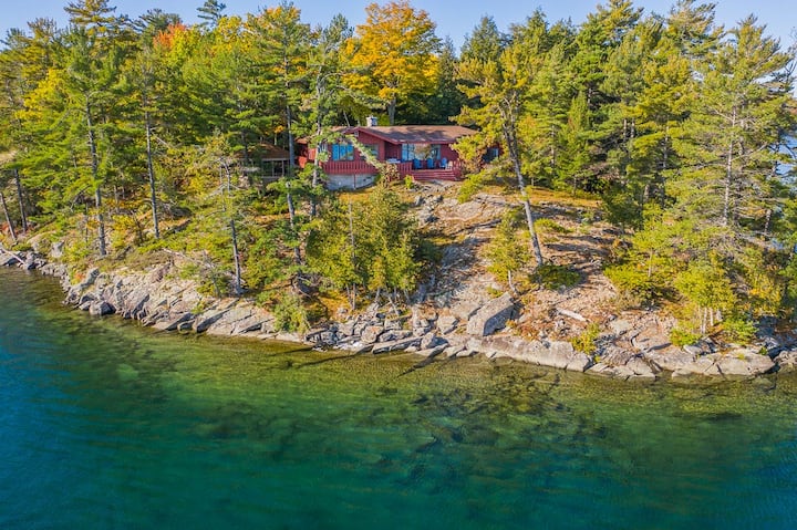 Big Basswood Lake Point - Cottages for Rent in Huron Shores, Ontario ...