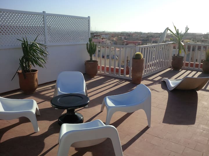 Appartement-terrasse Tout Confort - Essaouira