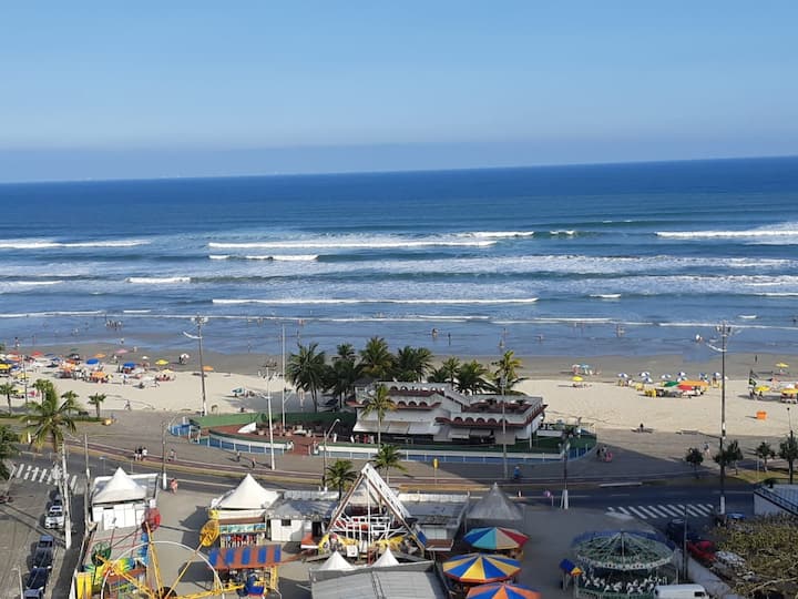 Aluguel Temporada Apto Novo,50mts Da Praia - Praia Grande