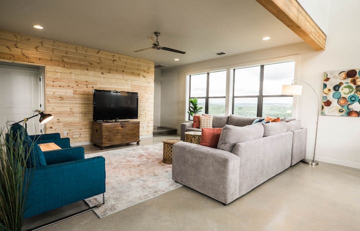 Skyhouse Guadalupe: Cliffside Pool Above The River - New Braunfels, TX