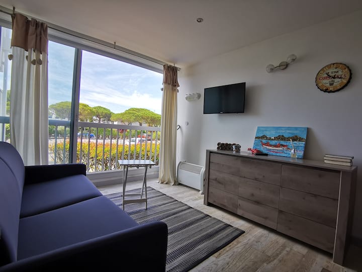 Studio Cabine, Clim,rdc, Plage à 5 Mn, Pt Camargue - Aigues-Mortes