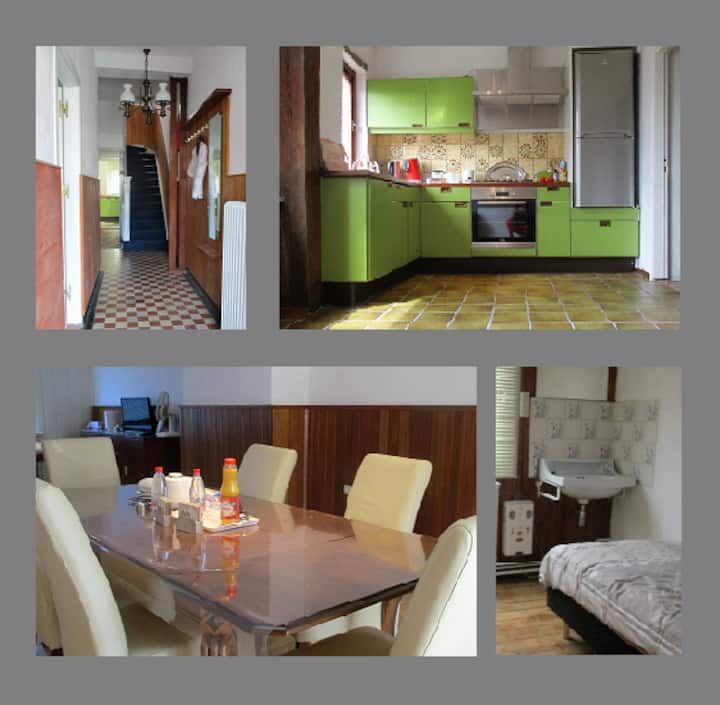 Houserumpen 7 Bedrooms 10pers Warm+cold Water Wifi - Brunssum