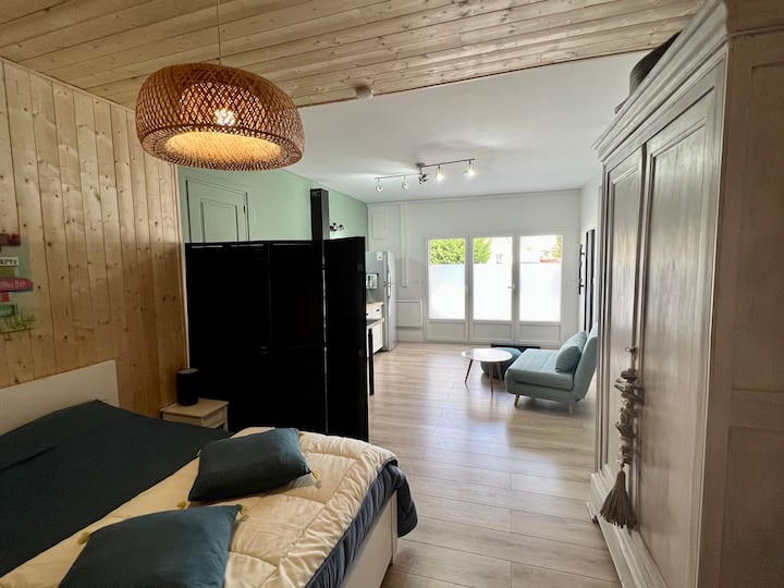 Joli Studio Entièrement Rénové Avec Parking - Gujan-Mestras