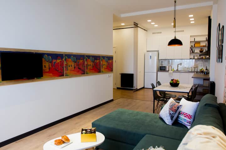 1-bdr With Mountain View At Ris Dalma Collection - Yerevan