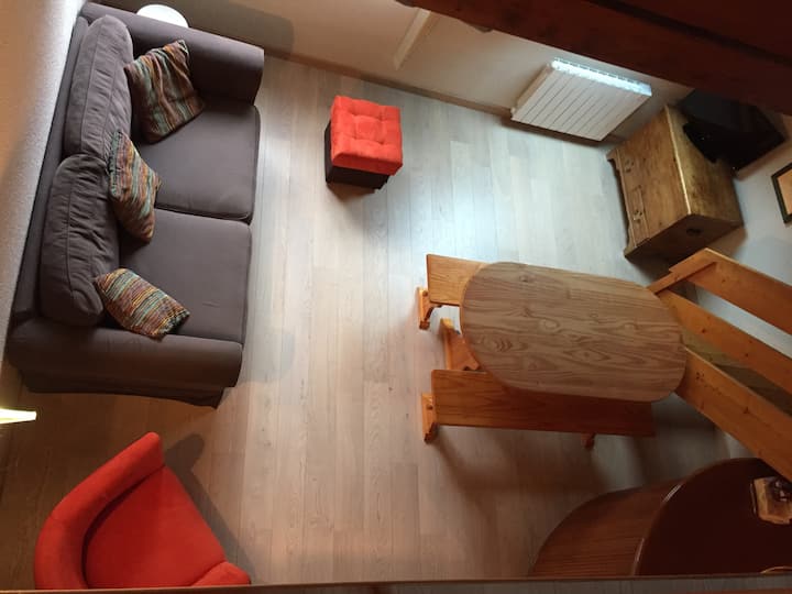 Saint Lary Centre Appart T2 Cabine En Duplex - Saint-Lary-Soulan