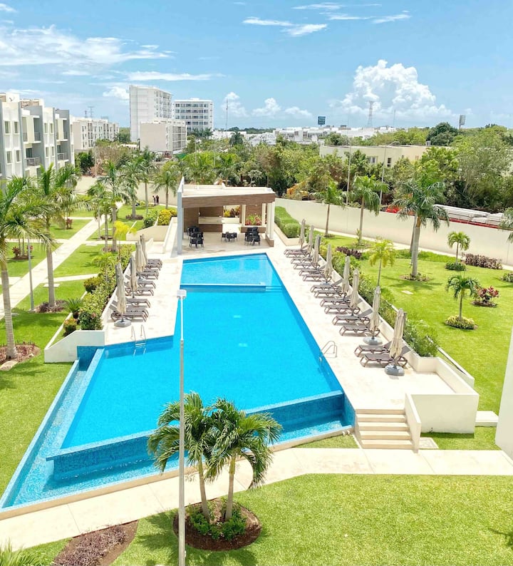 Amazing Condo With Great Pool And 24/7 Security - Cancún