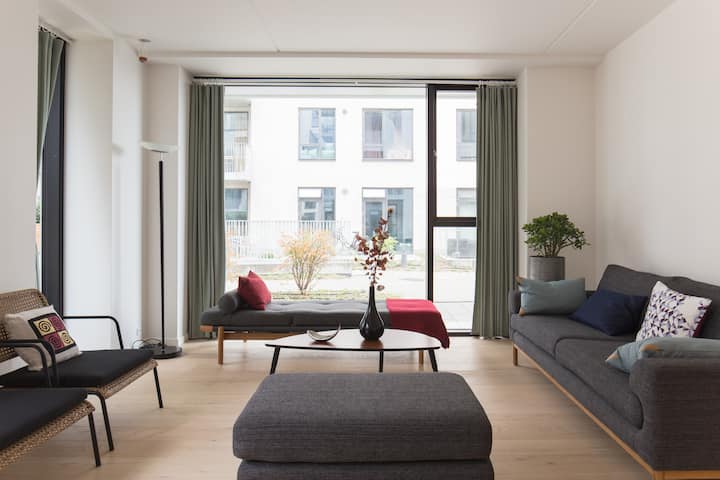 Modern Apartment With Water View & Private Terrace - Copenhaguen
