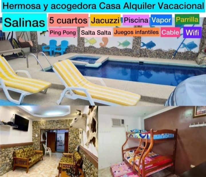 Alquiler De Casa En Salinas. - Salinas