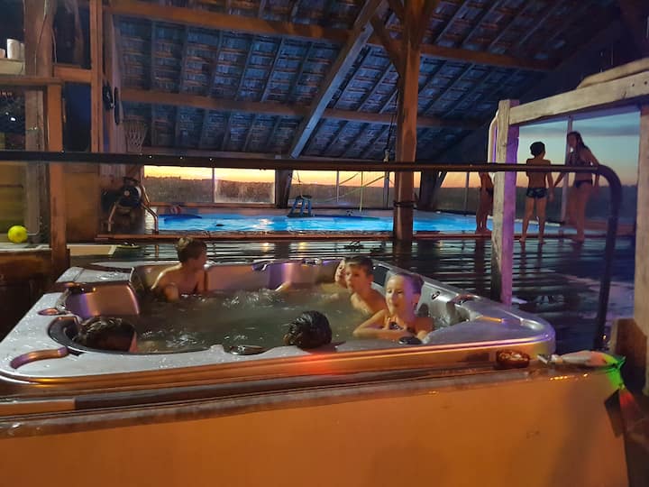 Ferme D Antan Gers Piscine Chauffée Spa Salles 30+ - Gers