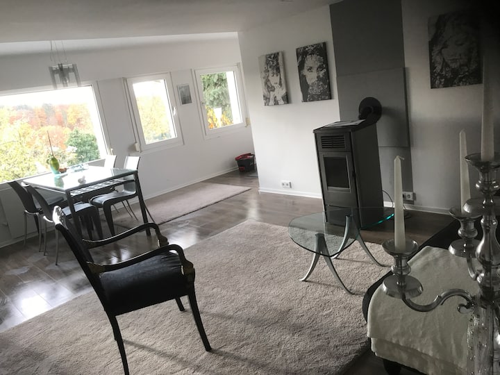 Charmantes Ferienhaus Mit Herrlichem Weitblick - Overath