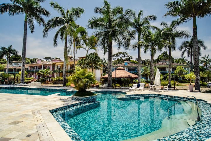 Apartamento In Villaggio Horizontal Na Riviera - Bertioga