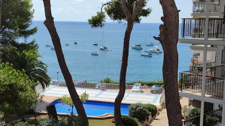 Apartamento Tranquilo Con Vistas Al Mar - Vilafortuny