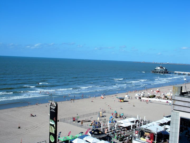 Blankenberge: App. Splendide Vue Sur Mer Et Ville. - Blankenberge