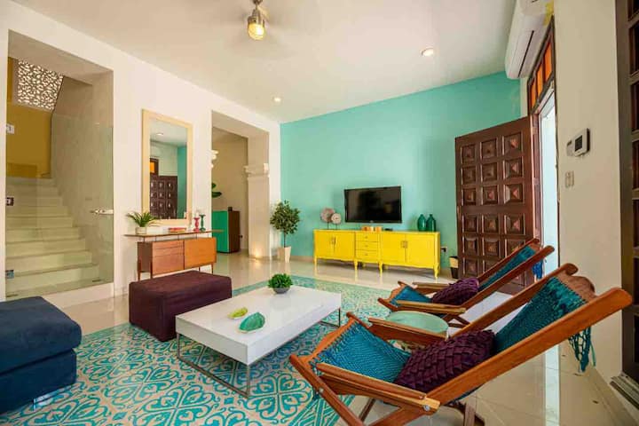 Villa Nelly-casa Colonial, Barrio De San Francisco - Campeche