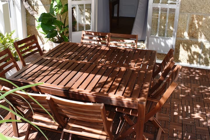 Portonovo-sanxenxo. Terraza A 100m De La Playa - Portonovo