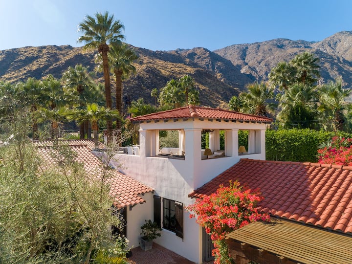 Old Las Palmas Mary Pickford Estate - Firepit+spa - Palm Springs, CA