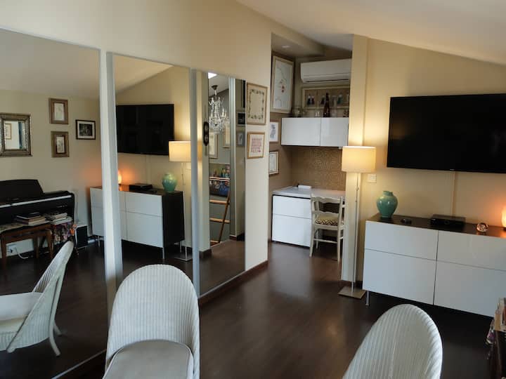 Marais, 2 Pièces 42 M2, Balcon Et Climatisation - Belleville, France