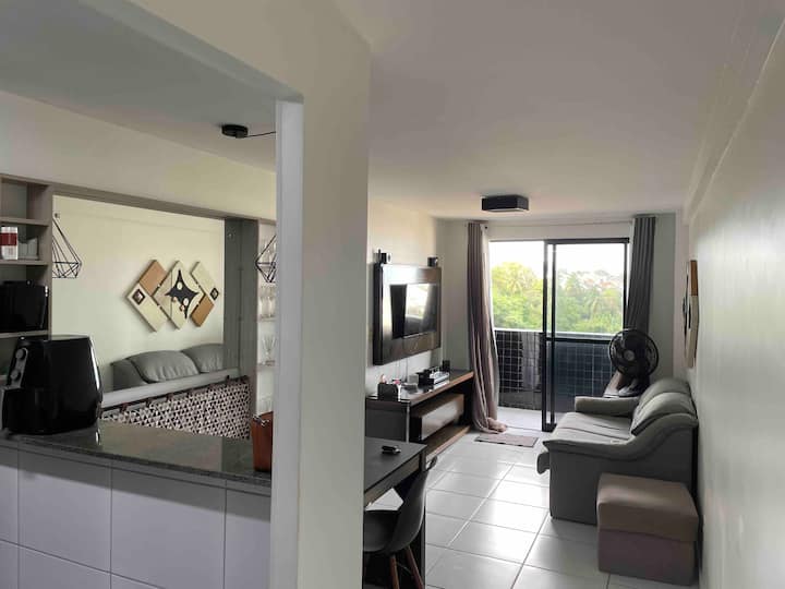 Apto 2/4 Sendo 1 Suíte Com Vista Para O Mar - Maceió