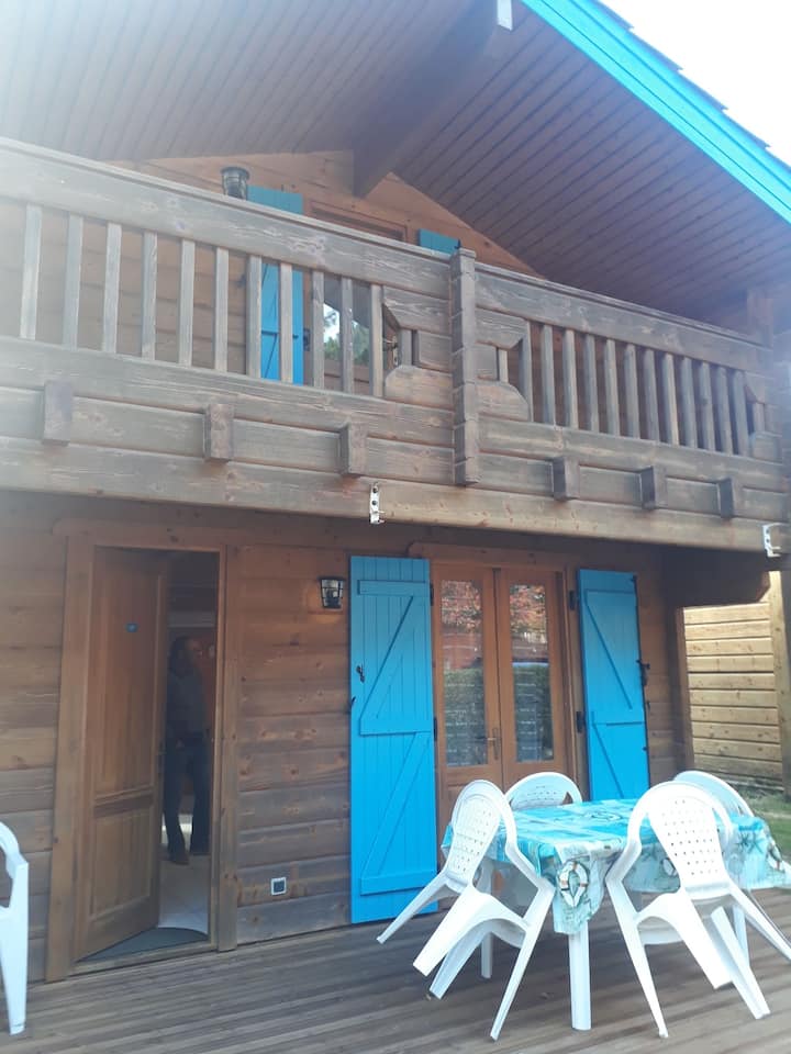 Chalet Résidence De Vacances - Piscine Jacuzzi - Mimizan